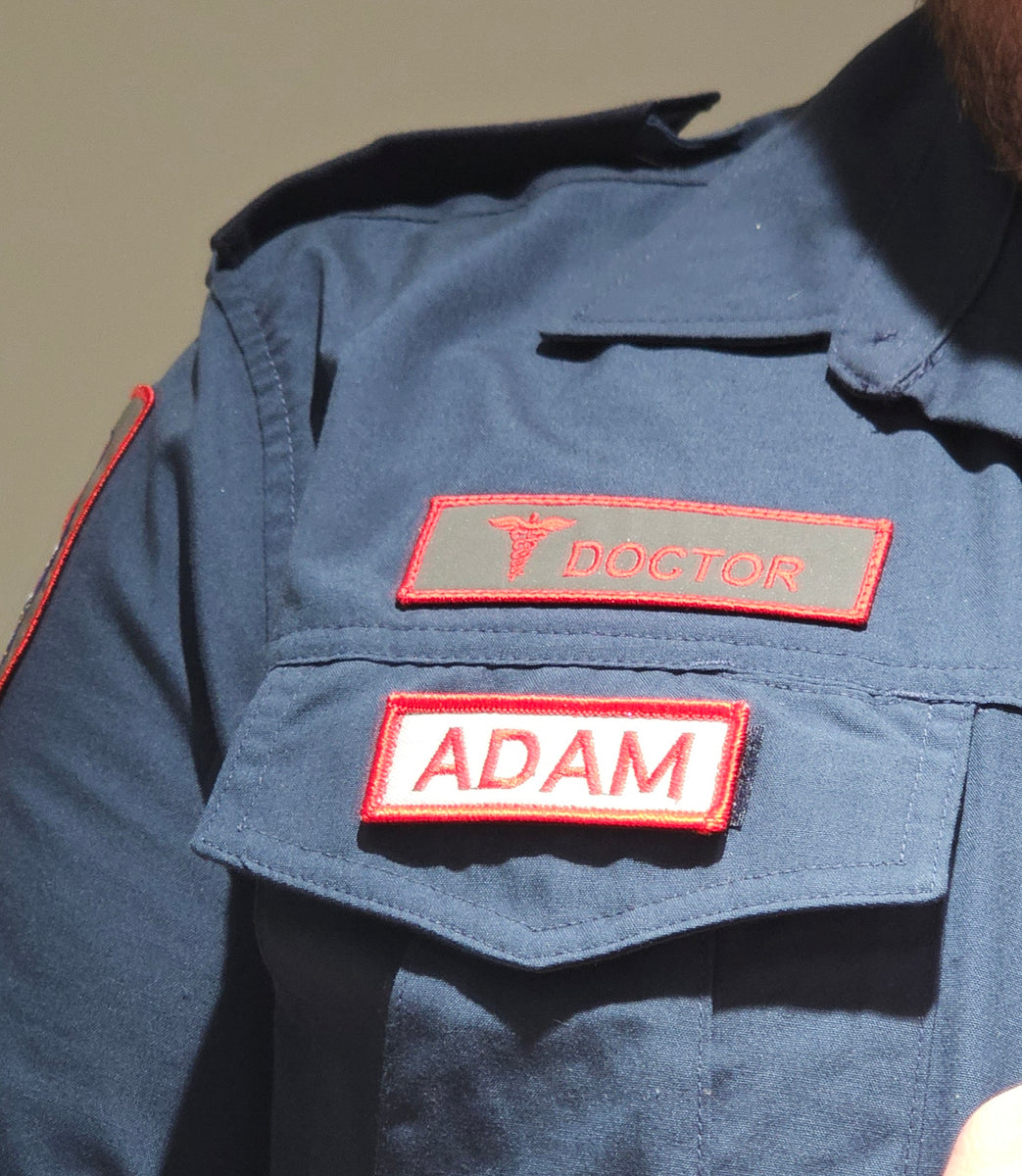 Custom Ambulance Victoria Name Patch – Velcro Embroidered Badge for ...