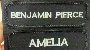 Official St John Ambulance NSW Name Patch | Custom Velcro Embroidered ...